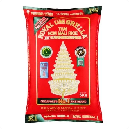 Jual Beras Impor Singapore Royal Umbrella Thai Hom Mali Rice 5KG ...