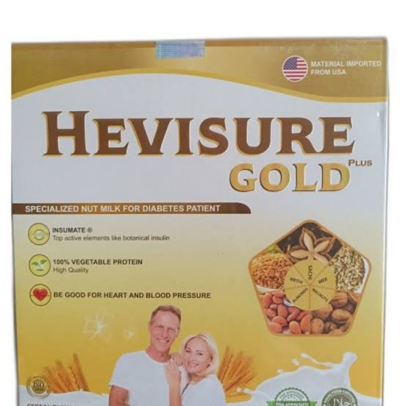Jual Hevisure Gold PLUS MILK Asli 100% Original SUSU Obat Diabetes ...