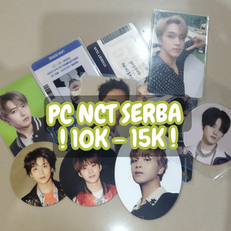 Jual CUCI GUDANG CLEARANCE SELL PC NCT OFFICIAL SERBA 10K-15K ...