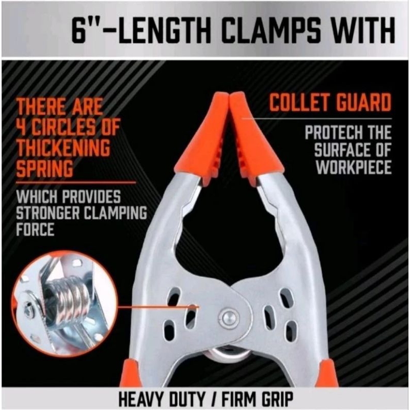 Jual Penjepit headlamp / Clamp kaca mobil 6 inch kuat tebal | Shopee ...