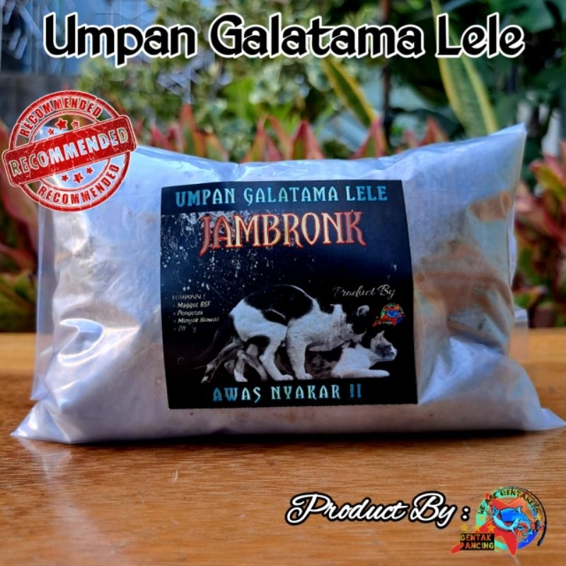 Jual umpan galatama lele JAMBRONK 300g SIAP PAKAI - GENTAK PANCING ...