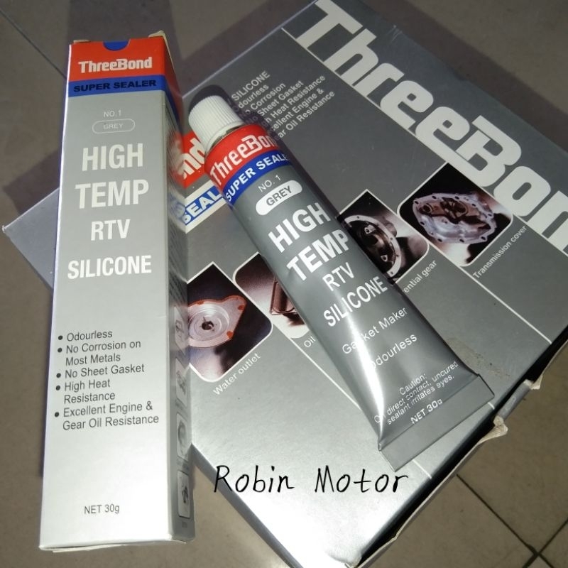 Jual LEM GASKET LEM TRIBON TREEBOND THREEBOND SEALER SILER GREY 30gram ...