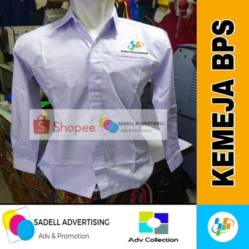 Jual Kemeja BPS Badan Pusat Statistik Seragam BPS Badan Pusat Statistik ...