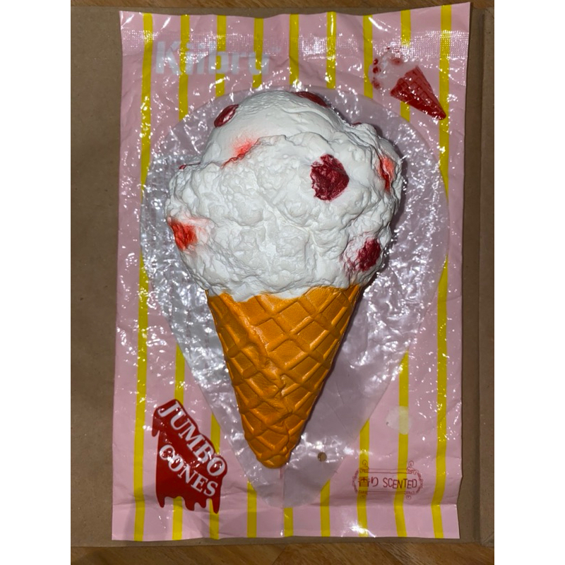 Jual [FLASH SALE SQUISHY] JUMBO ICE CREAM CONE BY KIIBRU (LICENSED AND ...