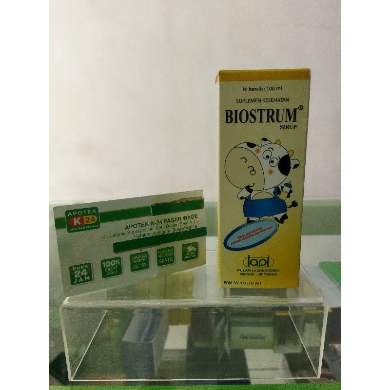 Jual Biostrum Syr 100 ml (per Botol) | Shopee Indonesia