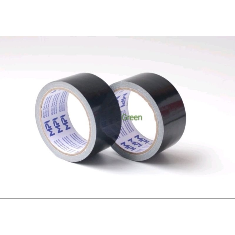 Jual Lakban Hitam 2 inch | cloth Tape Hitam Lakban Kain Hitam | Shopee ...