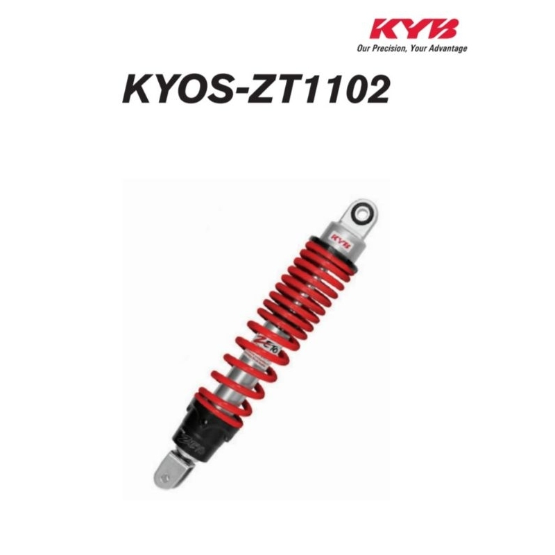 Jual ShockBreaker ZT1102 Beat F1/ Scoopy /KYB ZETO SPRING ADJUSTER 310mm | Shopee Indonesia