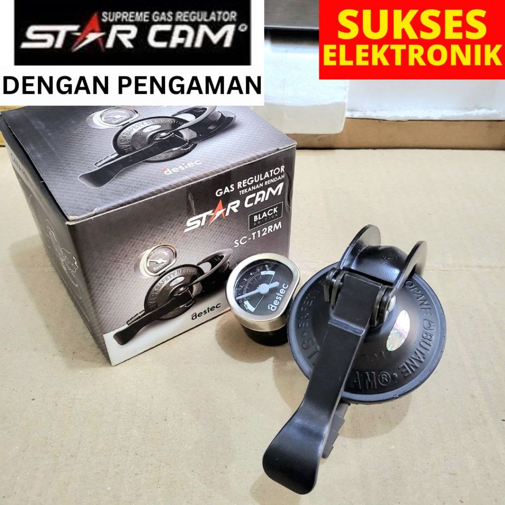 Jual REGULATOR STARCAM METER/ REGULATOR GAS DENGAN PENGAMAN BESI ...
