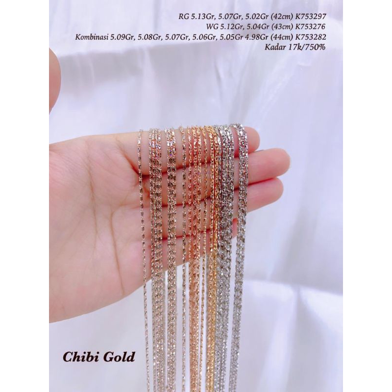 Jual CHIBI GOLD - kalung Lola emas 750 kadar 17k - Chibi gold | Shopee ...