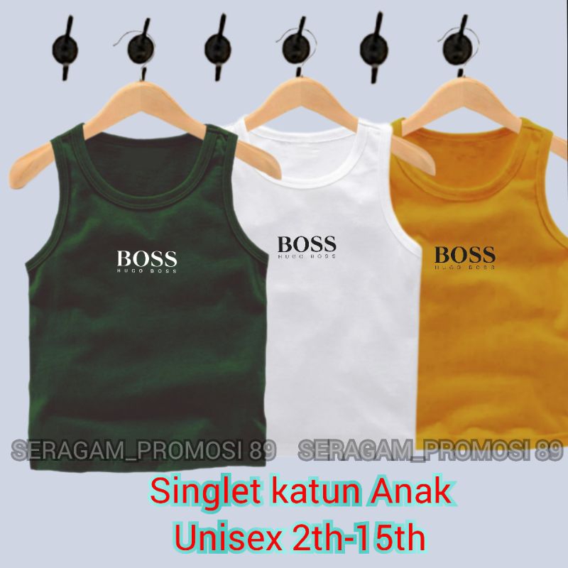 Jual Pakaian Kaos Dalam Singlet Anak Laki dan Perempuan 2th-10th Unisex ... Jual Pakaian Kaos Dalam Singlet Anak Laki dan Perempuan 2th-10th Unisex ...