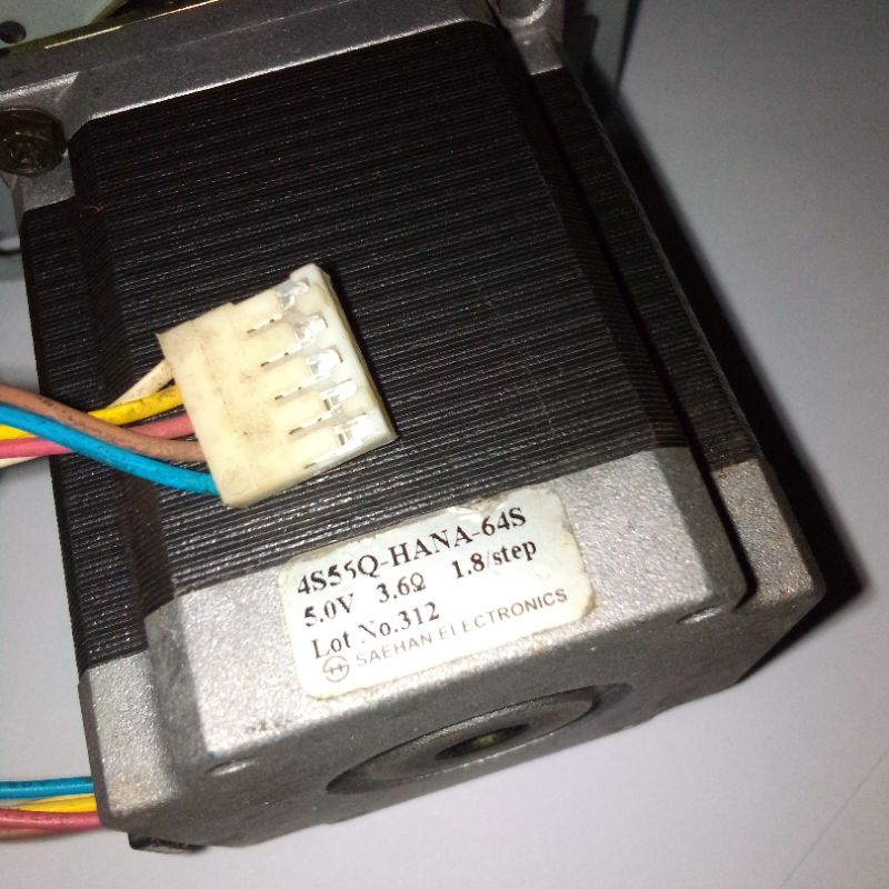 Jual STEPPER STEPPING MOTOR SAEHAN 4S55Q-HANA-64S 5V 3.6 OHM | Shopee ...