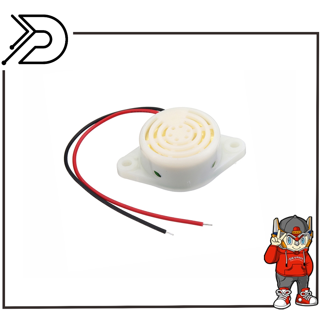 Jual Continous Alarm Buzzer SFM-27 Elektronik DC 3-24V High Decible Sound Ringer 85dB Ukuran 30 ...
