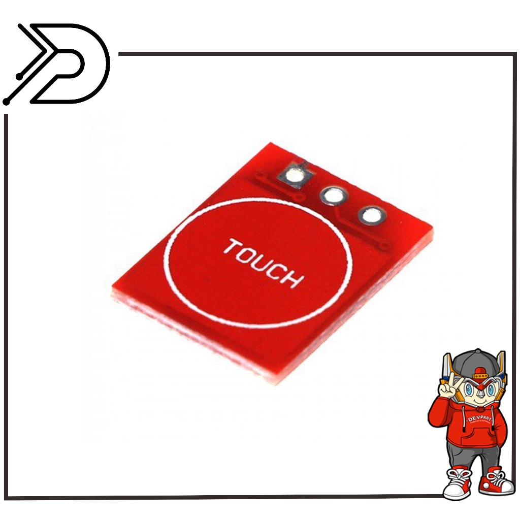 Jual TTP223 Touch Button Module Sensor Sentuh Capacitive Self Locking ...