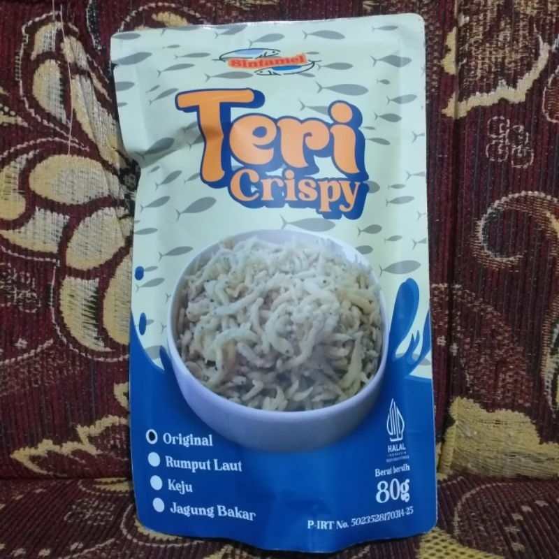 Jual TERI CRISPY 150 GRAM NON MSG TERI NASI CRISPY CAMILAN SEHAT KHAS ...