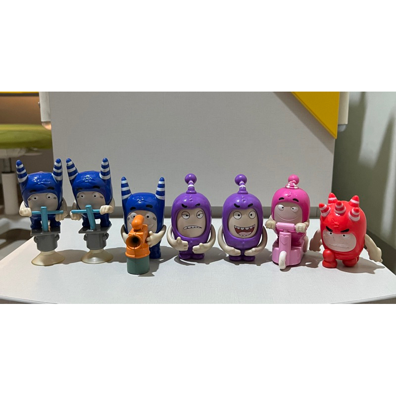 Jual PRELOVED 7 MAINAN MCD ODDBODS (TAKE ALL) | Shopee Indonesia