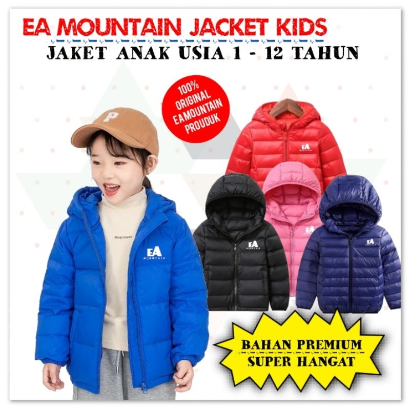 Jual Jaket Anak | Jaket Dacron | Puffer Jaket Kids Usia 1-12 th ...