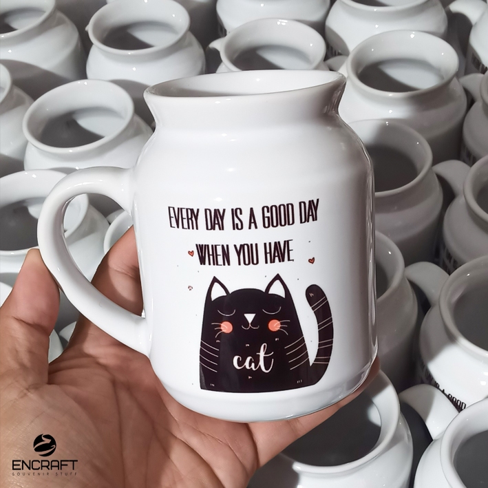 Jual Cetak Mug Milky Kemasan/Cetak Mug Custom TANPA MINIMAL ORDER ...