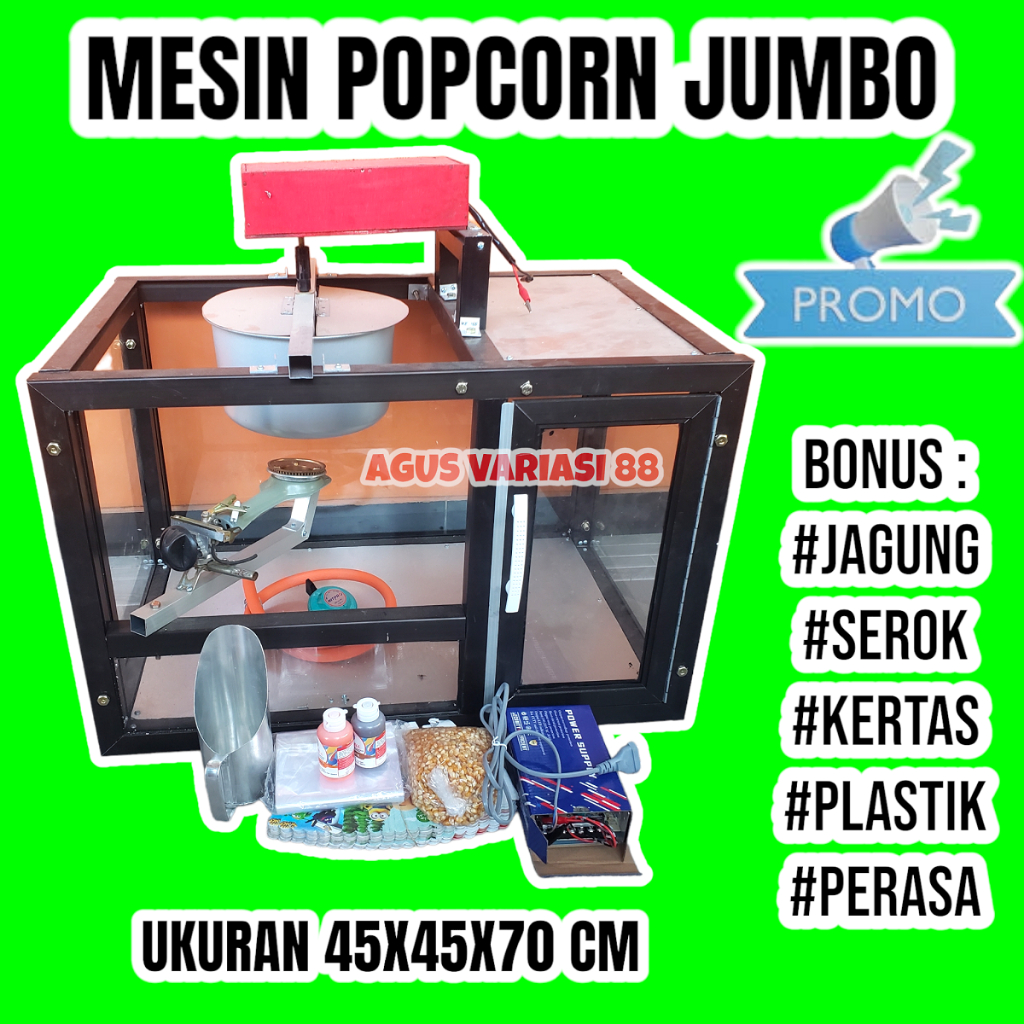 Jual Mesin pembuat popcorn jumbo / Mesin Popcorn Besar | Shopee Indonesia Jual Mesin pembuat popcorn jumbo / Mesin Popcorn Besar | Shopee Indonesia