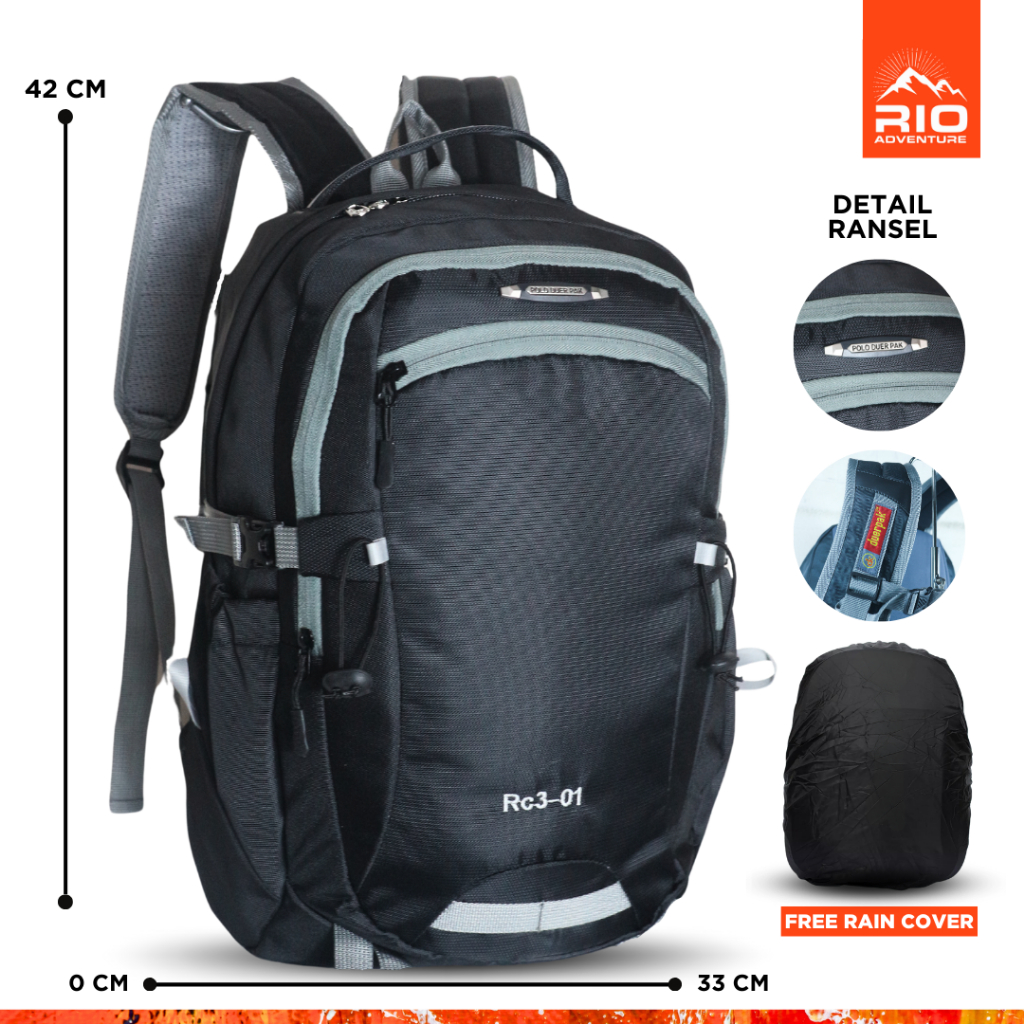Jual Tas Ransel Polo SMP-SMA-KULIAH-KERJA / Tas Ransel Polo Laptop ...