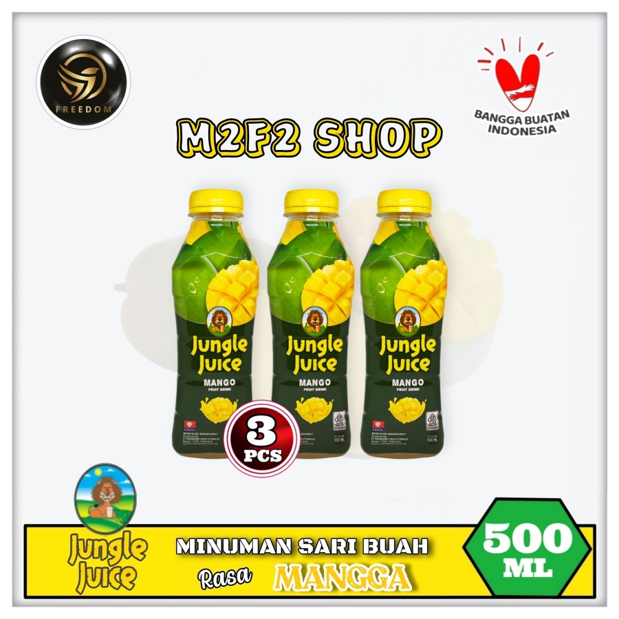 Jual Diamond Jungle Juice Mango | Jus Mangga Botol Pet - 500 ml ...
