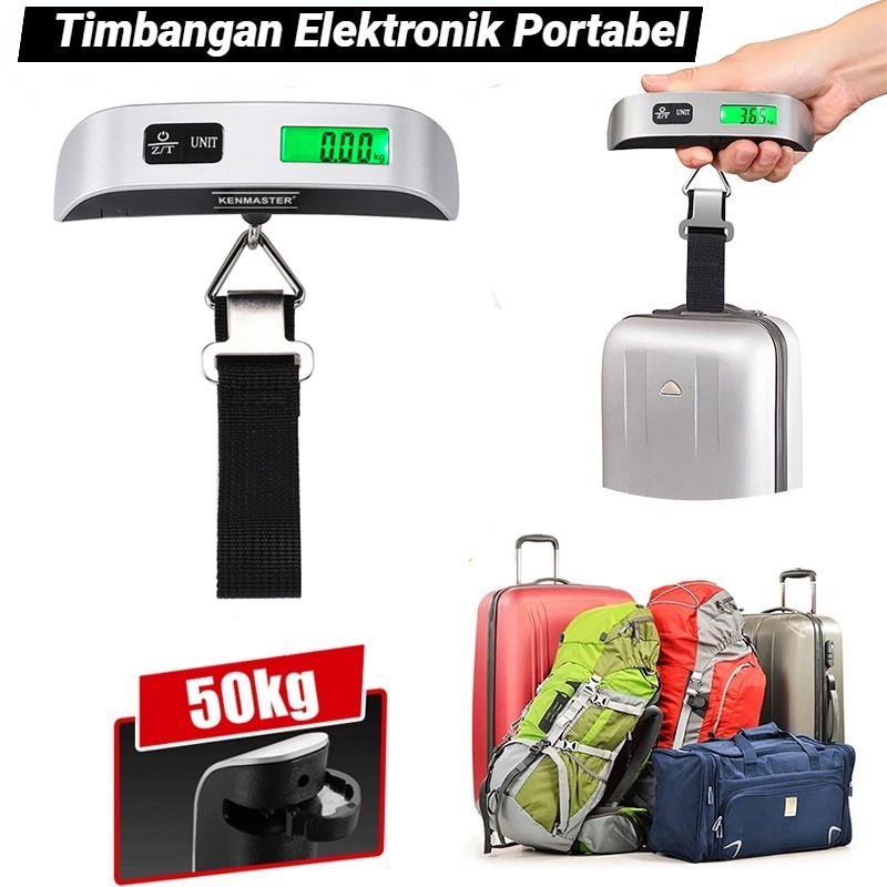 Jual Timbangan Koper TImbangan Gantung Portabel Travel Electornic ...