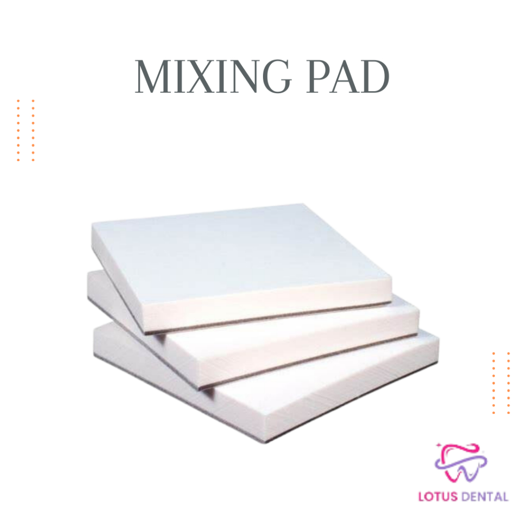 Jual Dental mixing pad tebal GC paper pad GIC 7,6cm x 7,6cm paperpad ...