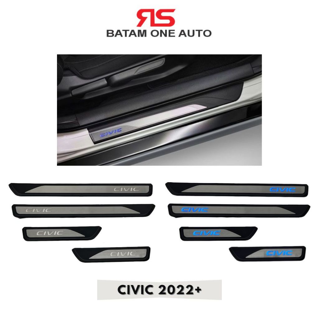 Jual BOA - Door Sill Plate Pintu / Sillplate Samping LED Blue Light ...