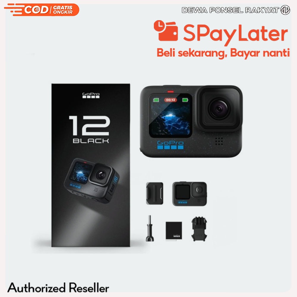 Jual GoPro Hero 12 Black - Action Camera Creative Edition Bundle | Shopee Indonesia