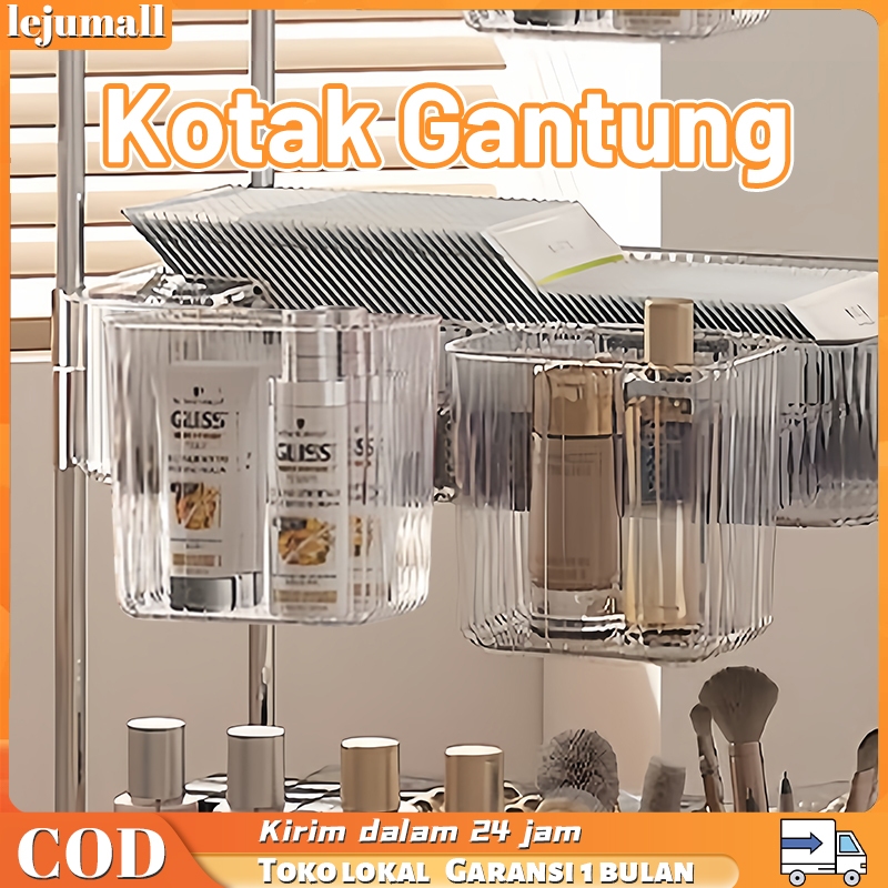 Jual Keranjang Gantung Rak Gantung Kotak Penyimpanan Akrilik Tempat ...