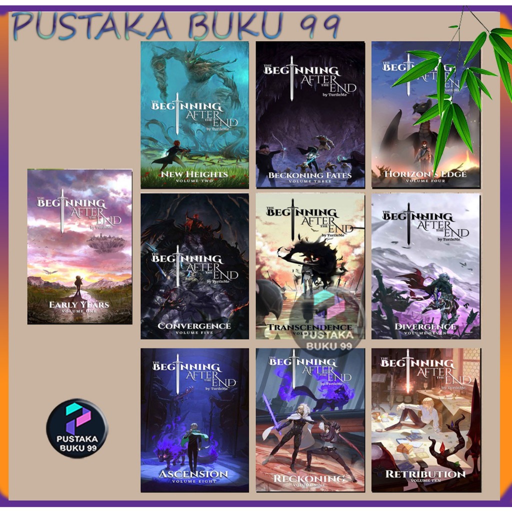 Jual The Beginning After The End (10 book series) By TurtleMe | Shopee ...