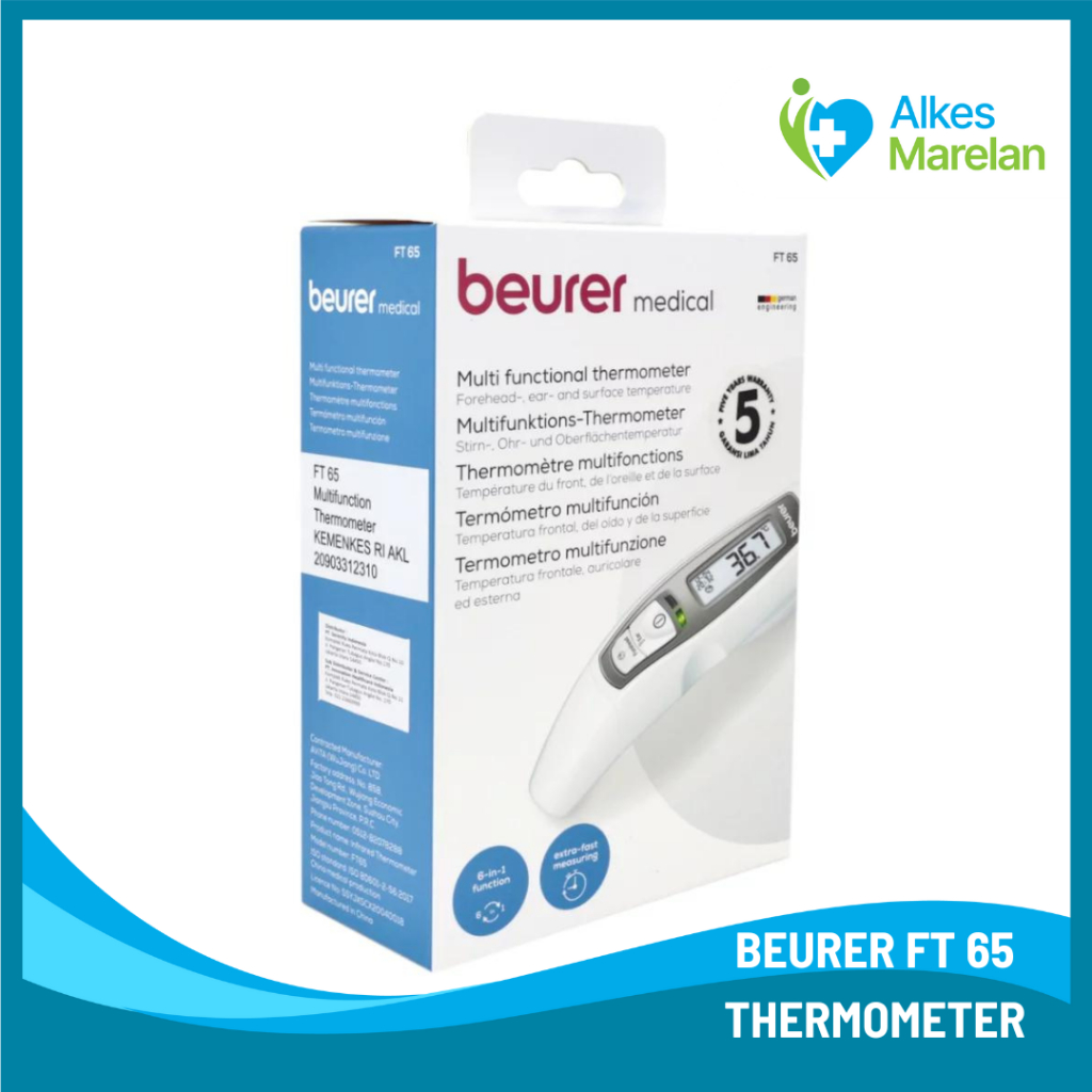 Jual BEURER - Thermometer FT 65 / Termometer Telinga Jidat Dan Permukaan | Shopee Indonesia