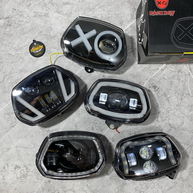 Jual Race Boy Daymaker LED DRL / Headlamp Lampu Utama Original Vespa ...