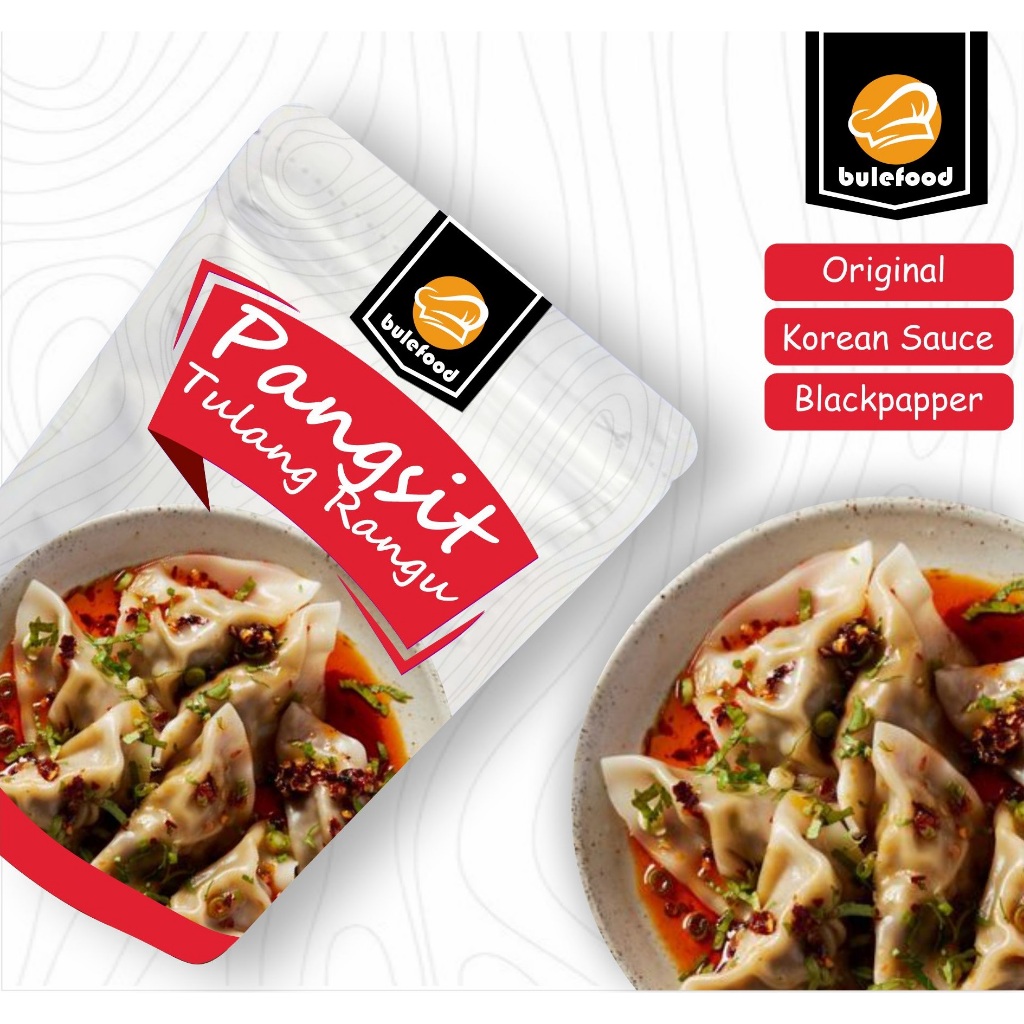 Jual Pangsit Ayam Tulang Rangu Kuah Pedas dan Goreng Kukus Mercon Bule ...
