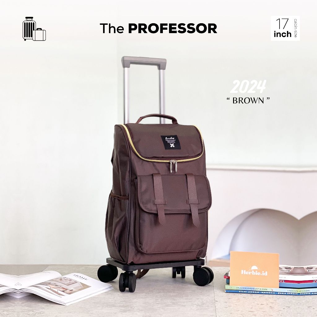 Jual TAS RANSEL TROLI FASHION KOREA BARLEY BAHAN PARASUT ANTI AIR RODA ...