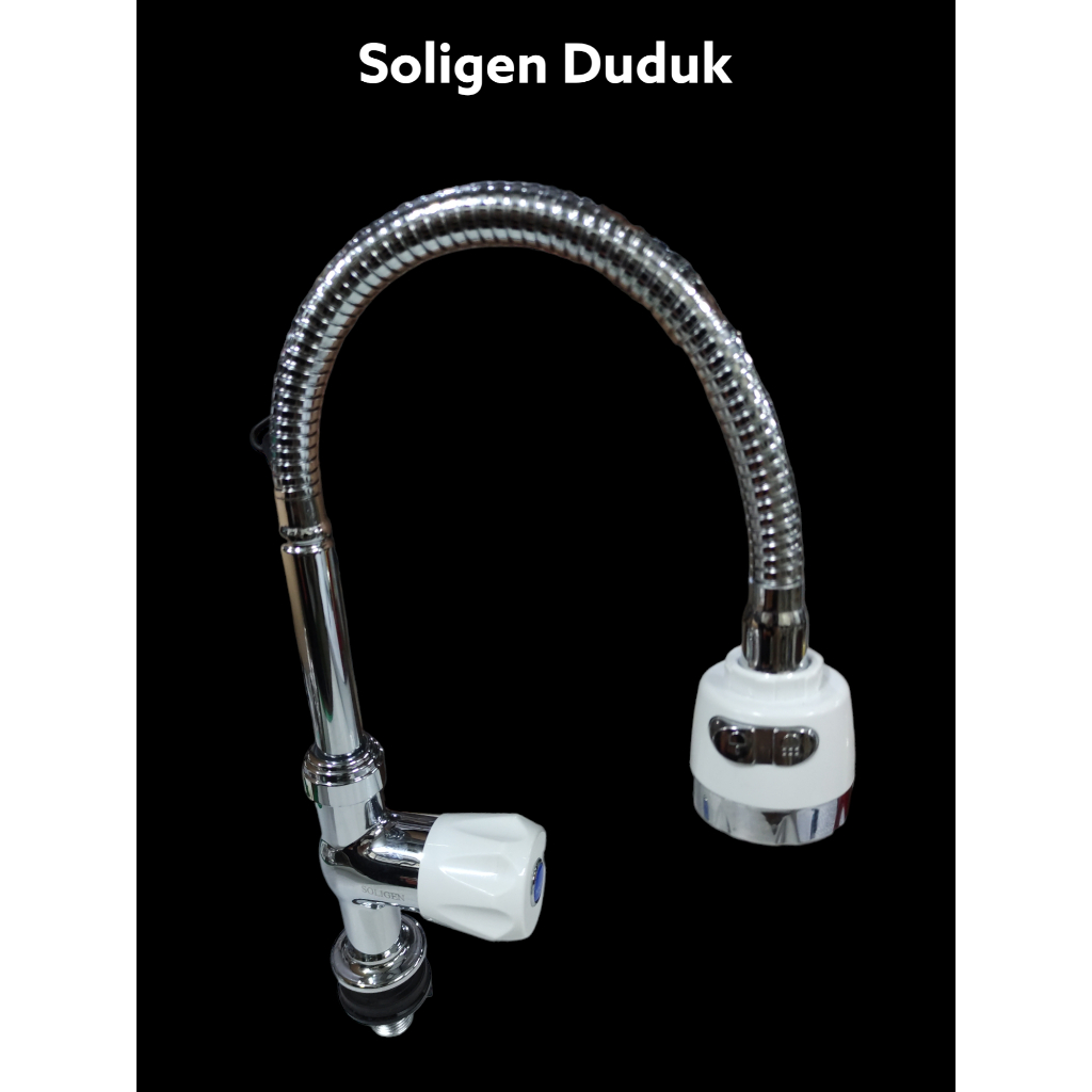 Jual Kran Model Duduk Flexible Angsa Soligen Plastik 1/2" | Shopee ...