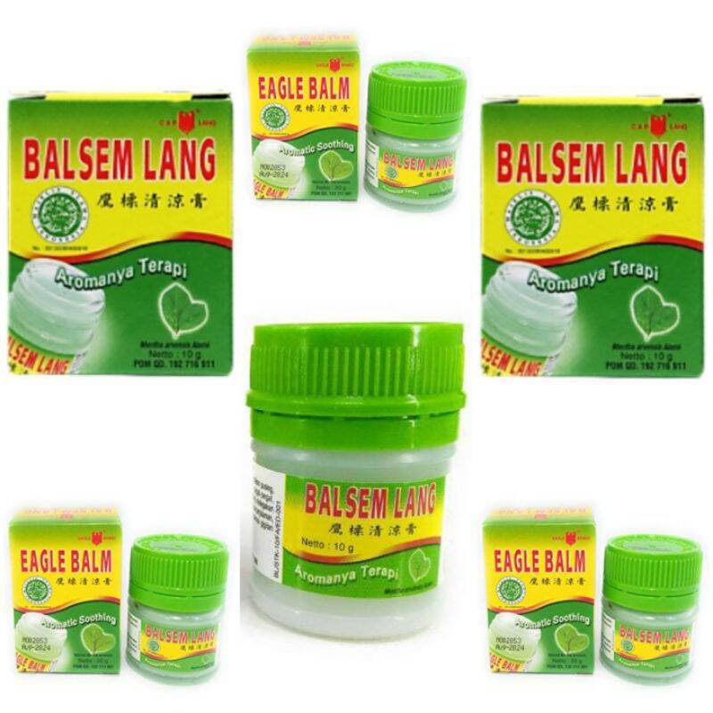 Jual BALSEM LANG EAGLE BALM 10, 20 & 40 GRAM &AKTIV 20,40 GRAM | Shopee ...