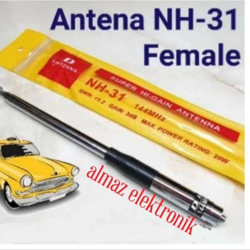 Jual Antena HT NH 31 VHF ( CONECTOR FEMALE ) | Shopee Indonesia