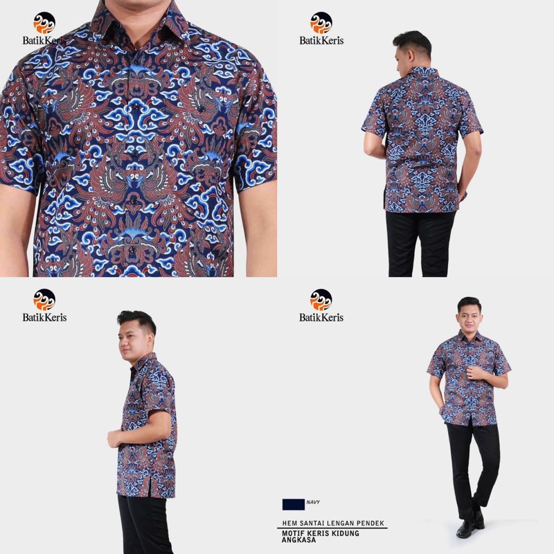 Jual BATIK KERIS ORIGINAL (KEMEJA LENGAN PENDEK) | Shopee Indonesia