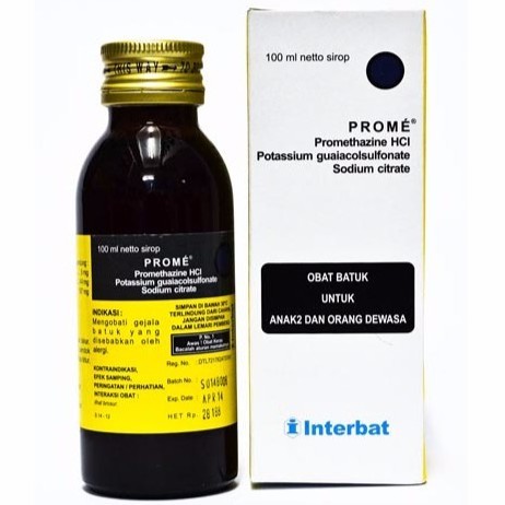 Jual Prome Sirup Obat Batuk Alergi Flu Pilek Anak Atasi Mual Enek ...