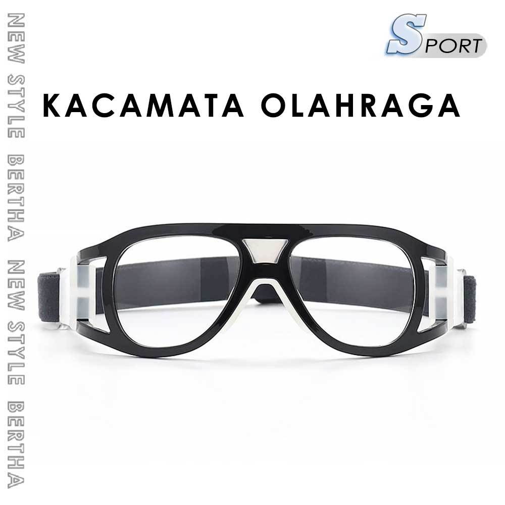 Jual Bertha Frame Kacamata Sport Olahraga Sepak Bola/Badminton/volly ...