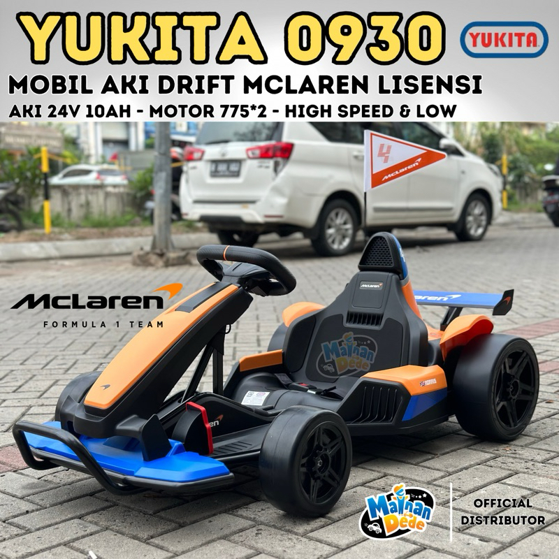 Jual Mainan Mobil Aki Anak Yukita BDM 0930 / Yukita 0930 License ...