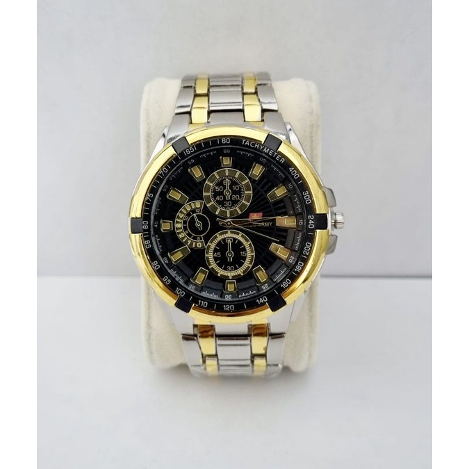 Jual JAM TANGAN SWARMS PRIA BERKUALITAS - STAINLESS STEEL FASHION ...