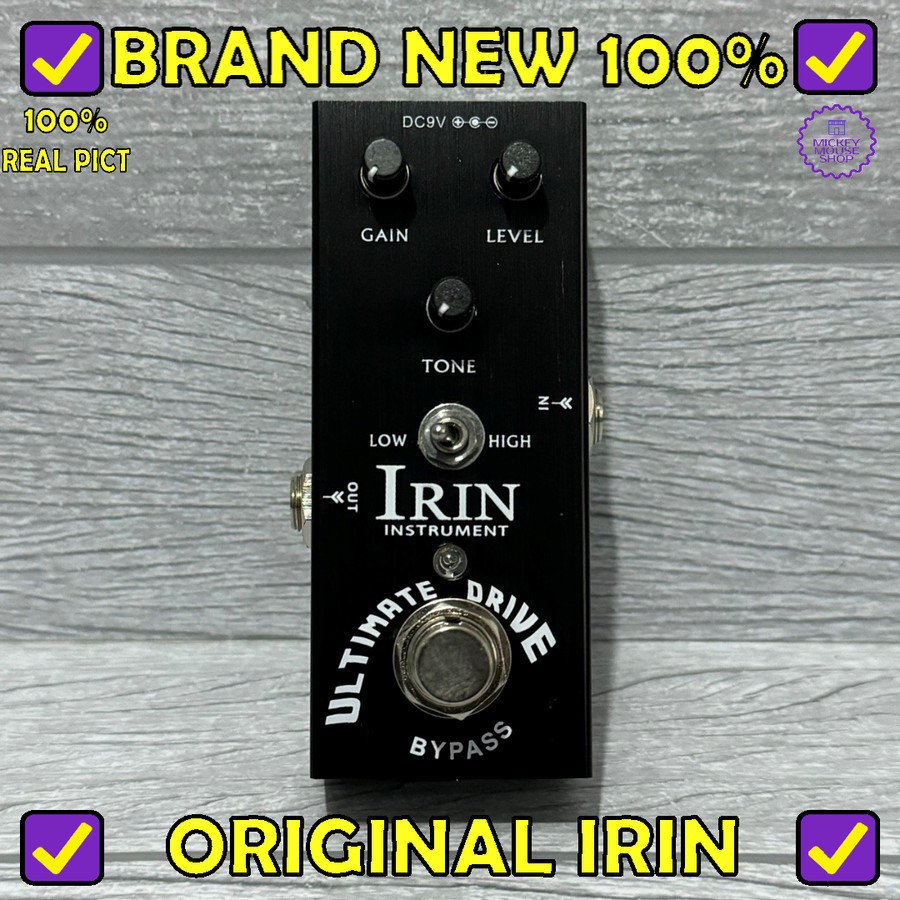 Jual Efek Gitar IRIN AN-11 Ultimate Drive Overdrive OCD Pedal Effect ...