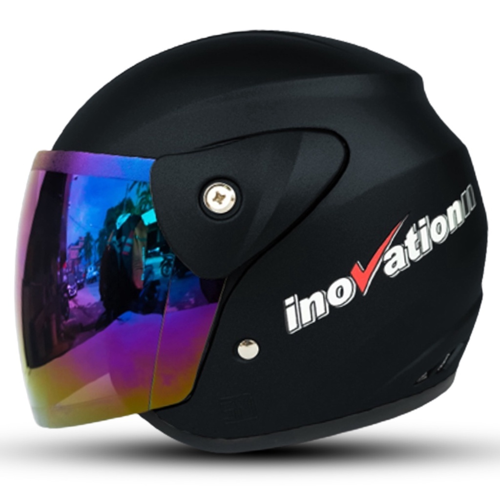 Jual Helm Half Face Dewasa Evo Motif Note Revolution Mirip Seperti Helm GM Original Motif NOTE ...