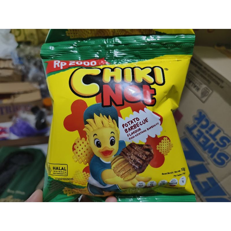 Jual Chiki net potato bbq 18gr | Shopee Indonesia