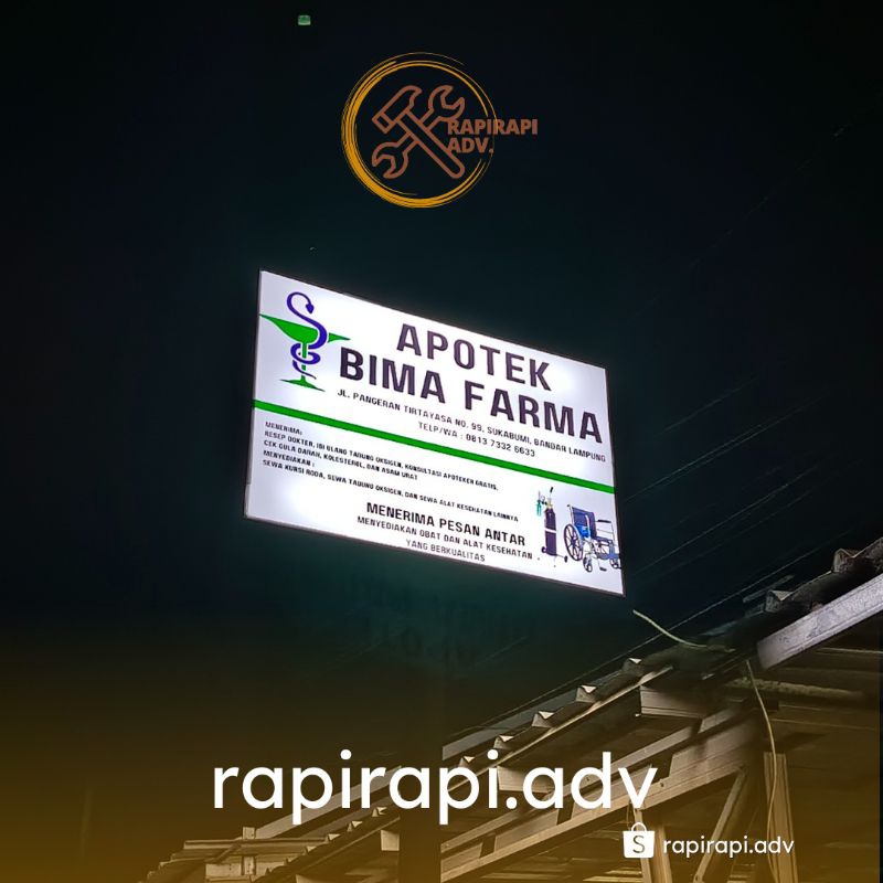 Jual NEON BOX BACKLITE 100X70 CM | Shopee Indonesia