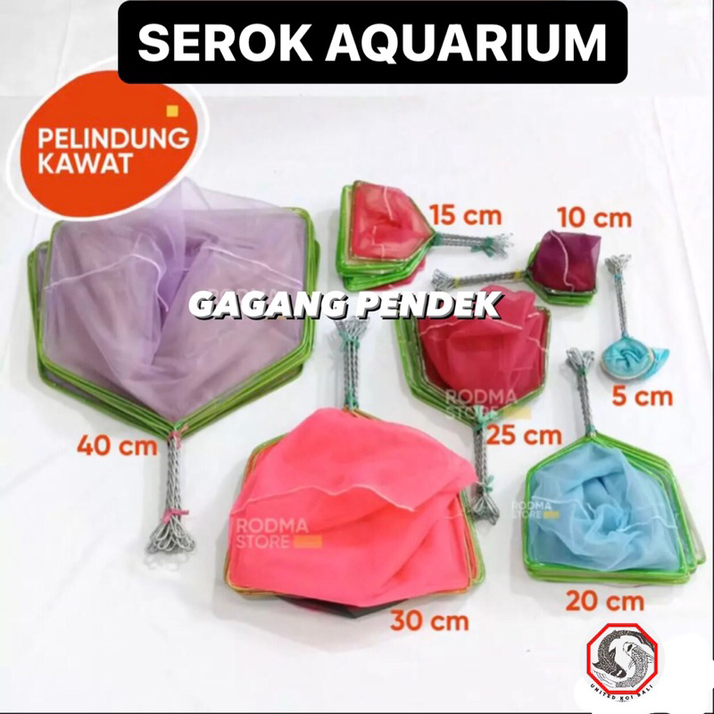 Jual SEROK JARING IKAN HIAS SESER IKAN GAGANG PENDEK DAN KUAT SEROK ...