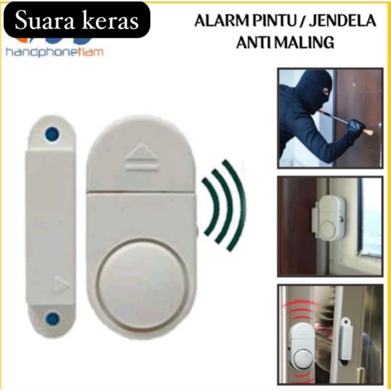 Jual Alarm Pintu Rumah Jendela Laci Lemari Gudang Kantor Anti Maling ...