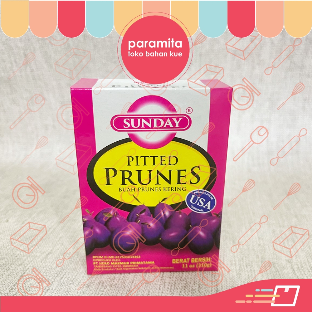 Jual Sunday Prunes Buah Prunes Kering 310 gr | Shopee Indonesia