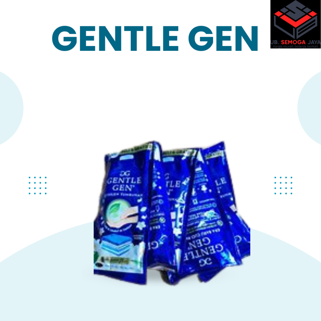 Jual Gentle Gen Sachet 80 ml 1 pak isi 14 sachet | Shopee Indonesia